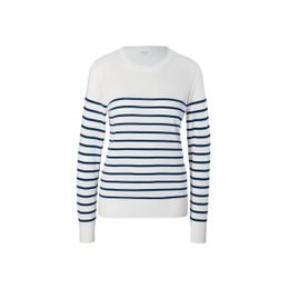 Tchibo - Pullover mit Streifen - Damen - Gr. L - dunkelblau/gestreift