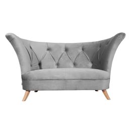 Tchibo - Max-Winzer -2-Sitzer-Sofa &raquo;Donny&laquo; - 182x92x102cm - braun - Polyester / Holz / Buchenholz