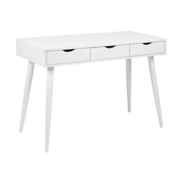 Tchibo - Schreibtisch &raquo;Neptun&laquo; - 110x50x77cm - wei&szlig; - Holz / Metall