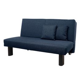 Tchibo - Klappbares Schlafsofa - 143x100x85cm - schwarz - Polyester / Metall / Polyethylen