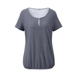 Tchibo - Blusenshirt - Damen - Gr. L - dunkelblau