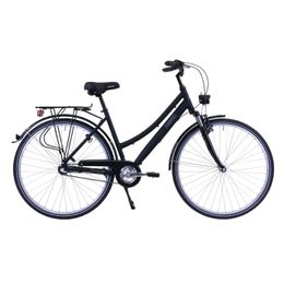 Hawk Bikes Cityrad &raquo;Citytrek Lady Premium&laquo; - schwarz