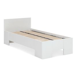 Schildmeyer-Jugendbett &raquo;Laurin&laquo; - 97x205x40cm - wei&szlig; - Holz / Buchenholz