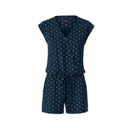 Tchibo - Jumpsuit-Pyjama - Damen - Gr. S - wei&szlig;/print