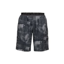 Tchibo - Funktionsshorts - Herren - Gr. M - anthrazit/print