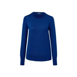 Tchibo - Feinstrickpullover mit Merinowolle - Damen - Gr. M - blau