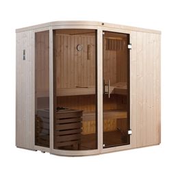 Weka-Design-Sauna &raquo;Holm&laquo; mit 7 - naturfarben