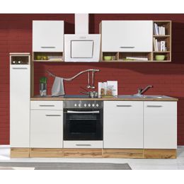 respekta-Economy-K&uuml;chenblock - 250x60x211cm - braun -