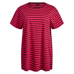 ZIZZI T-shirt 'Msiv' Damen Gr&ouml;&szlig;e XXL dunkellila / rosa