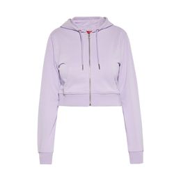 Swirly Zip-Up Hoodie female Purple size S