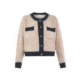 Caneva Knit Cardigan female Beige size M/L