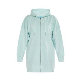 Sanika Zip-Up Hoodie female Blue size XXL