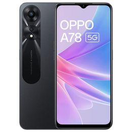 OPPO Electronics Oppo A78 5G 128GB - Schwarz - Ohne Vertrag