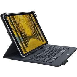 Logitech Tastatur QWERTZ Deutsch Wireless Universal Folio