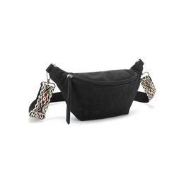 VIVANCE BY LASCANA Bauchtasche 'Umh&auml;ngetasche, H&uuml;fttasche, Crossbody Bag, G&uuml;rteltasche' schwarz Gr. f&uuml;r Damen. Mit Logopr&auml;gung, Lederimitateins&auml;tze, 