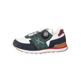 Lurchi Leder-Sneakers "George" in Wei&szlig;/ Gr&uuml;n - 41% | Gr&ouml;&szlig;e 31 | Kindersneakers