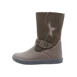 lamino Leder-Boots in Khaki - 64% | Gr&ouml;&szlig;e 35 | Kinderstiefel
