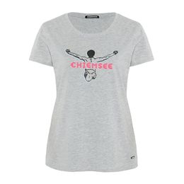 Chiemsee Shirt "Sera" in Grau - 39% | Gr&ouml;&szlig;e XS | Damen-tops