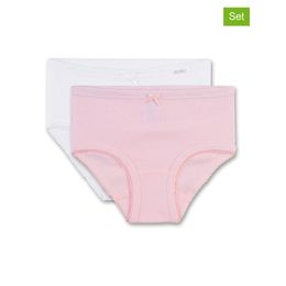 Sanetta 2er-Set: Pantys in Wei&szlig;/ Rosa - 42% | Gr&ouml;&szlig;e 104 | Kinder-waesche