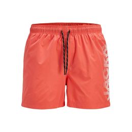 Jack & Jones Jack & Jones Badeshorts "Maui" in Koralle - 36% | Gr&ouml;&szlig;e L | Herren-bademode-sport