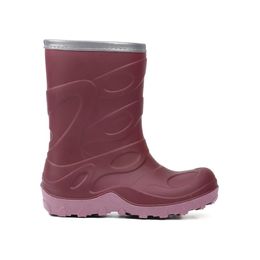 Exani Gummistiefel "Breezy" in Pflaume - 65% | Gr&ouml;&szlig;e 25 | Kinder-outdoor-sport-schuhe