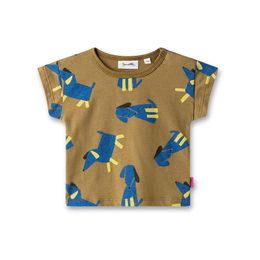 Sanetta Kidswear Shirt in Khaki - 53% | Gr&ouml;&szlig;e 56 | Baby-shirts