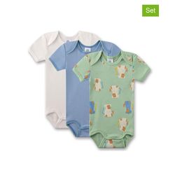 Sanetta 3er-Set: Bodys in Bunt - 53% | Gr&ouml;&szlig;e 56 | Baby-bodys