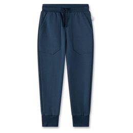 Sanetta Kidswear Sweathose in Blau - 55% | Gr&ouml;&szlig;e 122 | Kinderhosen