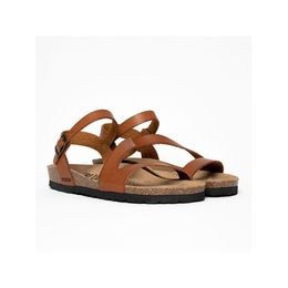 Blue Bay Sandalen "Jeanette" in Hellbraun - 60% | Gr&ouml;&szlig;e 38 | Damen-sandalen