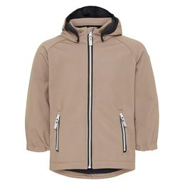 HULABALU Softshelljacke "Zulu" in Beige - 49% | Gr&ouml;&szlig;e 158/164 | Kinder-outdoor-jacken