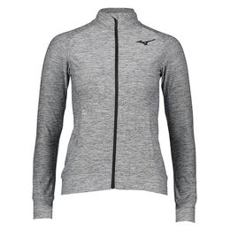 Mizuno Trainingsjacke in Grau - 65% | Gr&ouml;&szlig;e L | Damen-outdoorjacken