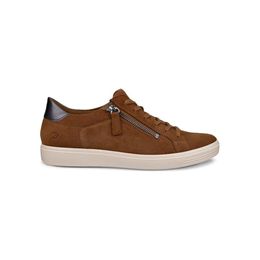 Ecco Leder-Sneakers "Classic" in Hellbraun - 50% | Gr&ouml;&szlig;e 40 | Damen-sneakers