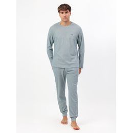 admas Pyjama "Admas home" in Hellblau - 57% | Gr&ouml;&szlig;e M | Herren-waesche