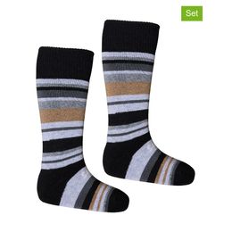 Seger 2er-Set: Socken "Kids Racer" in Schwarz/ Grau - 30% | Gr&ouml;&szlig;e 22-24 | Babysocken-strumpfhosen