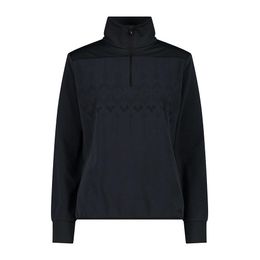 CMP Fleecepullover in Schwarz - 51% | Gr&ouml;&szlig;e 44 | Damenpullover