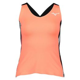 Mizuno Funktionstop in Orange - 37% | Gr&ouml;&szlig;e L | Damen-outdoor-tops-shirts