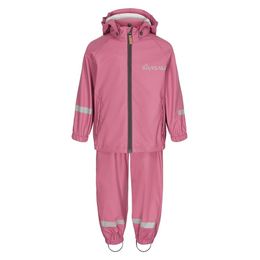 HULABALU 2tlg. Regenoutfit "Storm" in Rosa - 48% | Gr&ouml;&szlig;e 104 | Kinder-outdoor-jacken