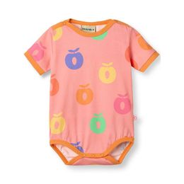 Smafolk Sm&aring;folk Body "&Auml;pfel" in Orange/ Bunt - 66% | Gr&ouml;&szlig;e 68 | Baby-bodys