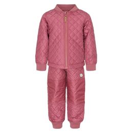HULABALU 2tlg. Thermooutfit in Rosa - 50% | Gr&ouml;&szlig;e 128 | Babyjacken