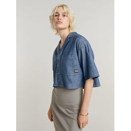 G-Star Raw G-Star Jeansbluse in Blau - 60% | Gr&ouml;&szlig;e M | Damen-blusen