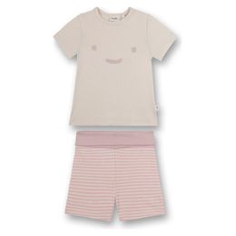 Sanetta Pyjama in Beige/ Rosa - 57% | Gr&ouml;&szlig;e 74 | Baby-waesche