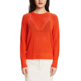 Esprit Pullover in Orange - 85% | Gr&ouml;&szlig;e L | Damen-pullover-cardigans