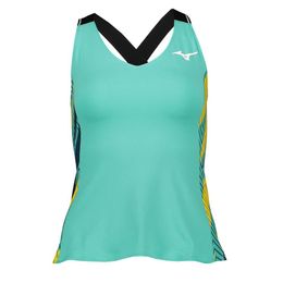 Mizuno Trainingstop in T&uuml;rkis - 56% | Gr&ouml;&szlig;e M | Damen-outdoor-tops-shirts