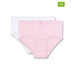 Sanetta 2er-Set: Slips in Wei&szlig;/ Rosa - 45% | Gr&ouml;&szlig;e 92 | Kinder-waesche