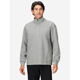 Marmot Pullover "Ridge Tech" in Grau - 58% | Gr&ouml;&szlig;e M | Herren-plussize