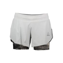 Reebok Trainingsshorts "Combat" in Grau - 66% | Gr&ouml;&szlig;e S | Damenhosen