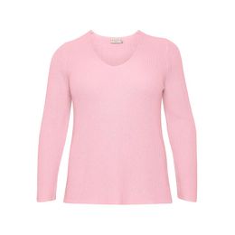 Kaffe curve Pullover in Rosa - 69% | Gr&ouml;&szlig;e S | Damen-pullover-cardigans