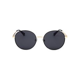 Ted Baker Damen-Sonnenbrille in Gold/ Schwarz - 54% | Gr&ouml;&szlig;e 54 | Damen-brillen