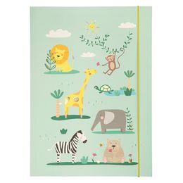 folia PAPER Sammelmappe "Happy Safari" in Mint - 56% | Buero-schulbedarf