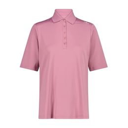 CMP Funktionspoloshirt in Rosa - 49% | Gr&ouml;&szlig;e 46 | Damen-outdoor-tops-shirts